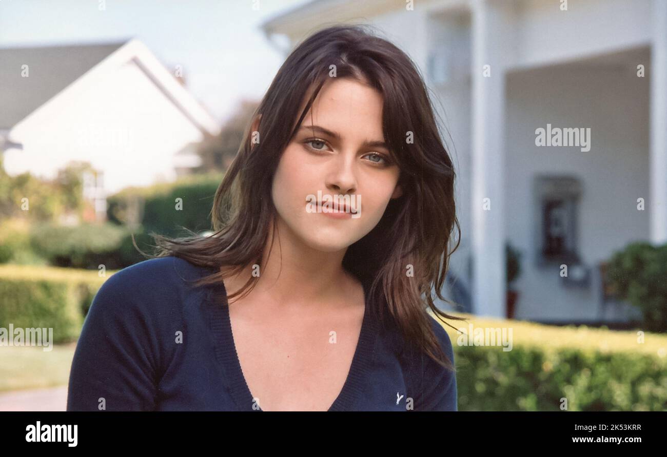 Retro celebrity portraits - Kristen Stewart, circa 2005. For Editorial ...