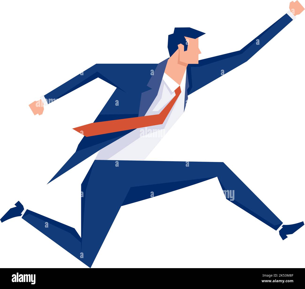 business man running comic character Stock Vector Image & Art - Alamy