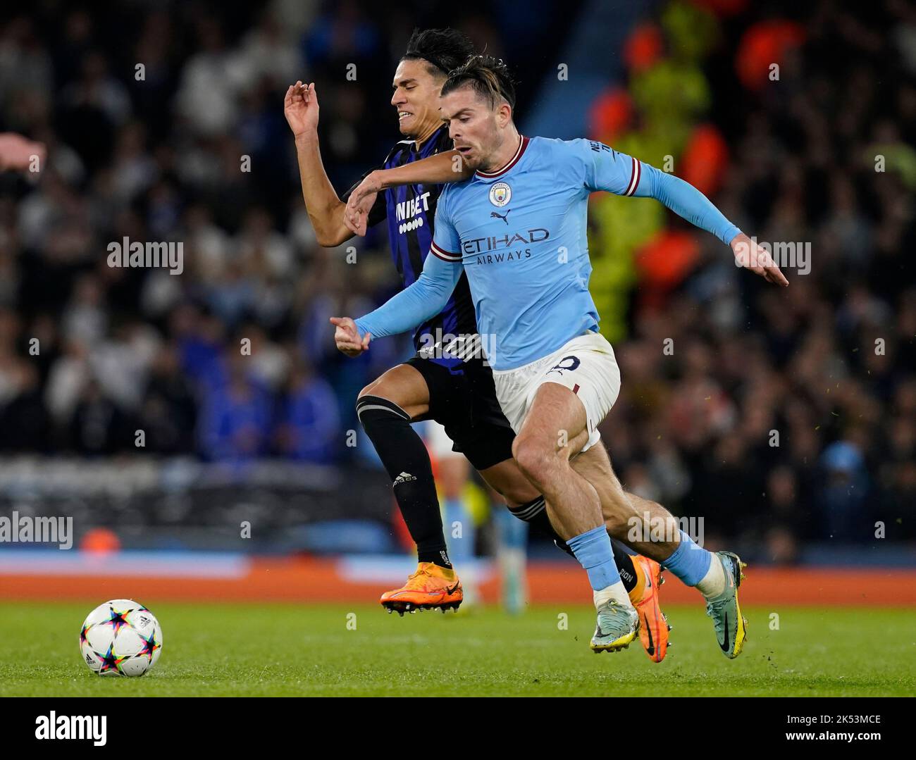 Manchester, England, 5th October 2022. Marko Stamenic of FC Copenhagen ...