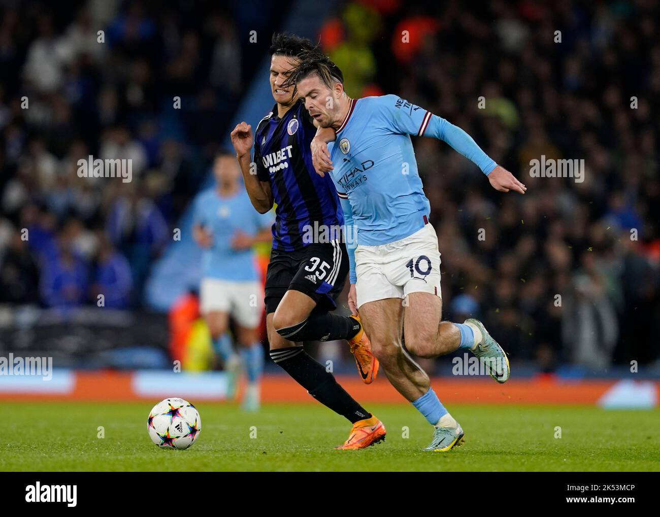 Manchester, England, 5th October 2022. Marko Stamenic of FC Copenhagen ...