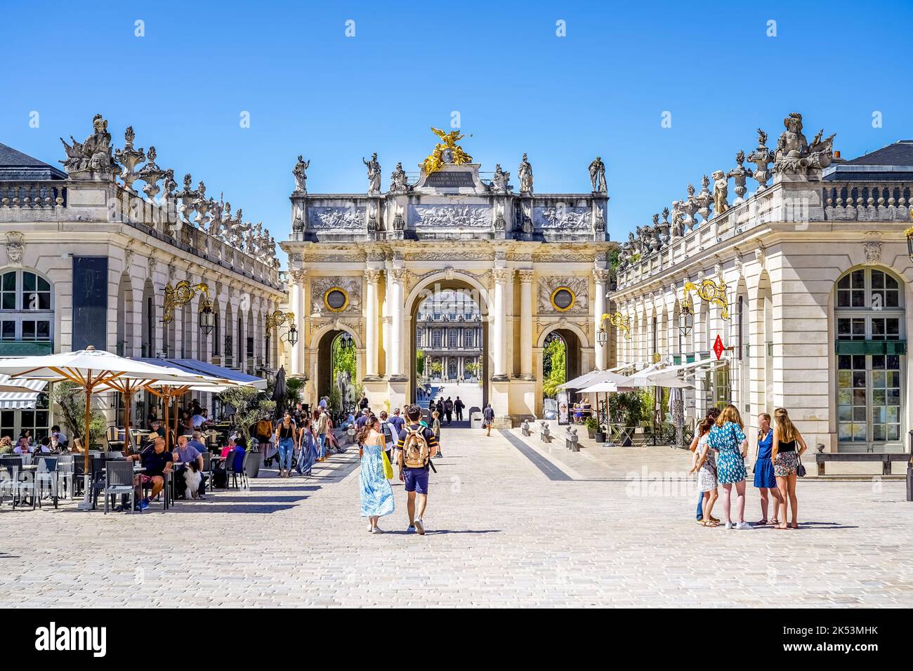 Arc Here, Place Stanislas, Nancy, Grand Est, France Stock Photo - Alamy