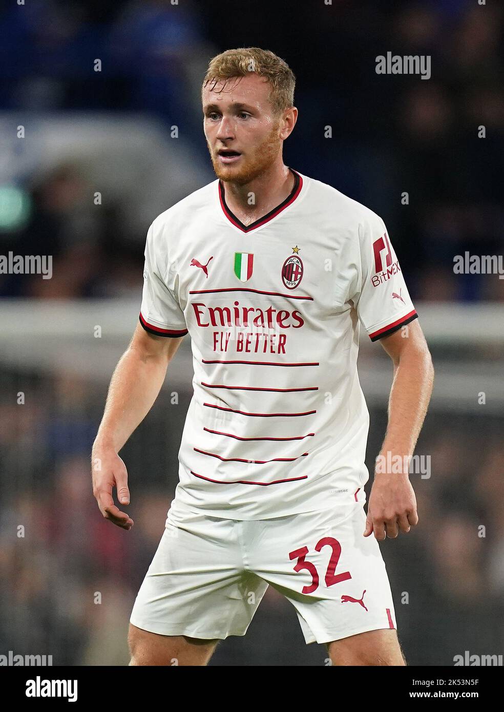AC Milan's Tommaso Pobega during the UEFA Champions League Group E ...