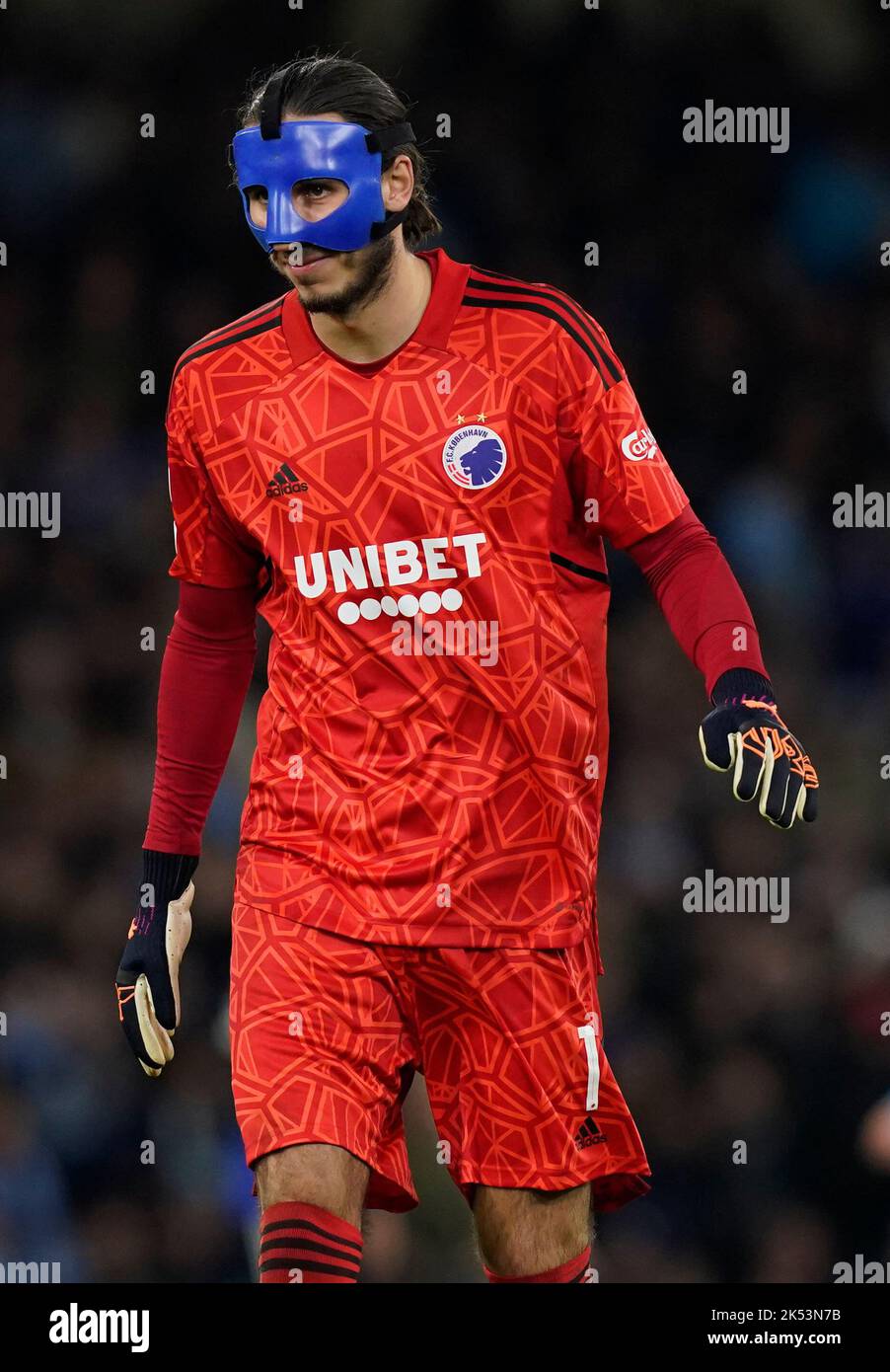 Manchester, England, 5th October 2022. Kamil Grabara of FC Copenhagen ...