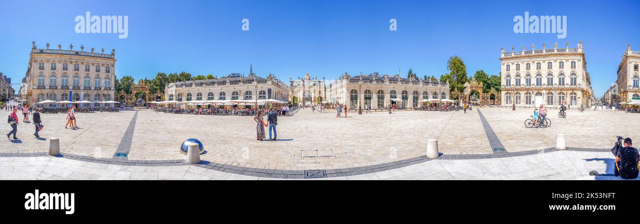 Arc Here, Place Stanislas, Nancy, Grand Est, France Stock Photo - Alamy