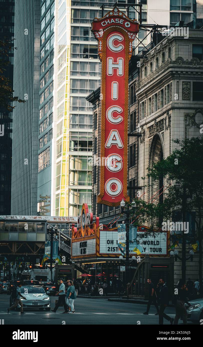 Chase chicago theatre hi-res stock photography and images - Alamy