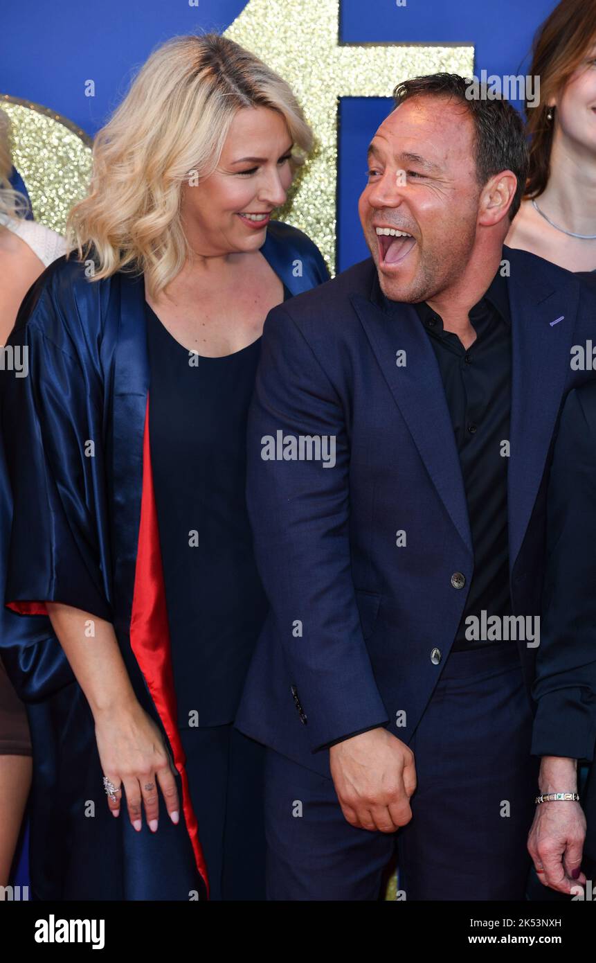 October 5th, 2022. London, UK. Stephen Graham and his wife Hannah ...