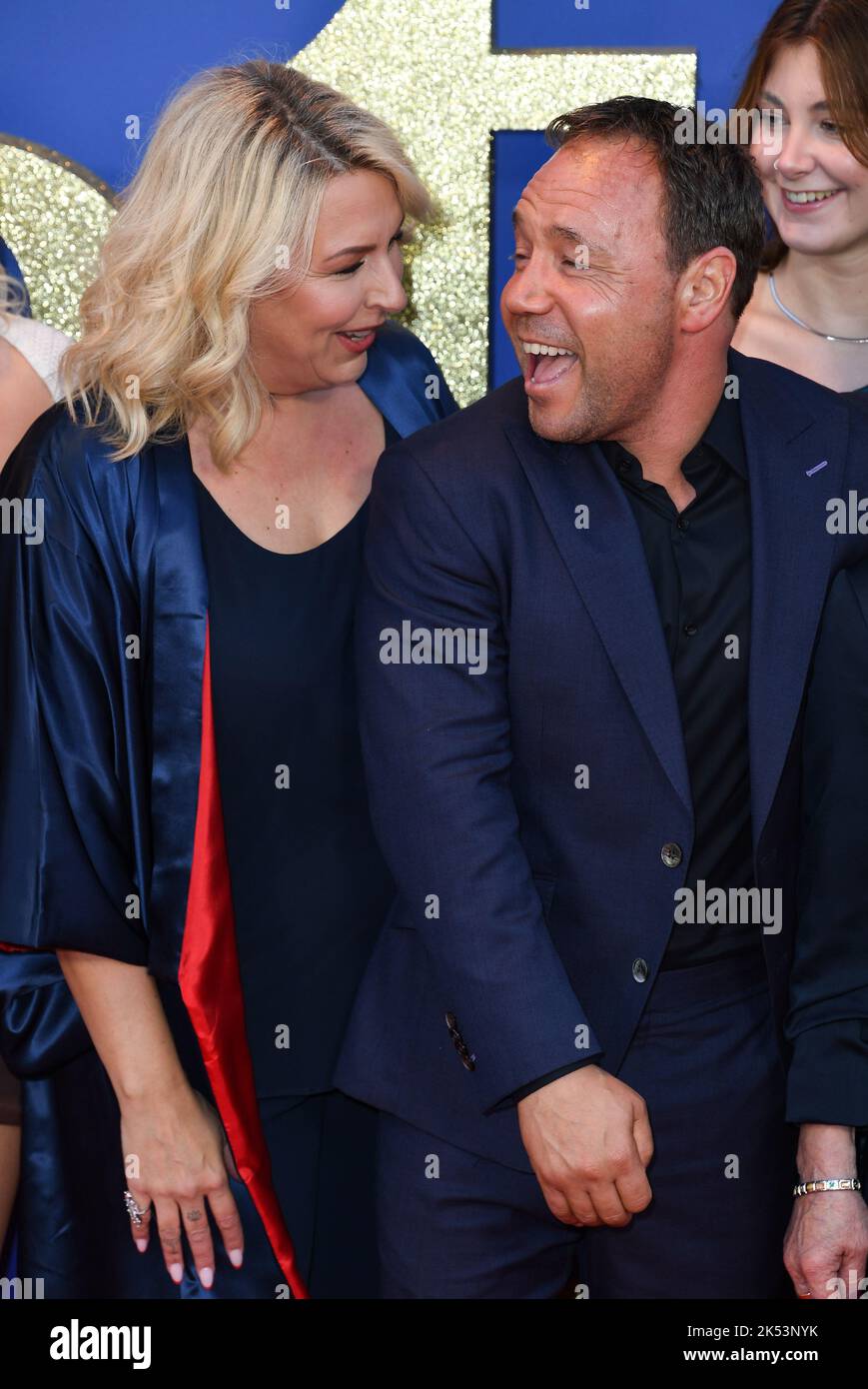 October 5th, 2022. London, UK. Stephen Graham and his wife Hannah ...