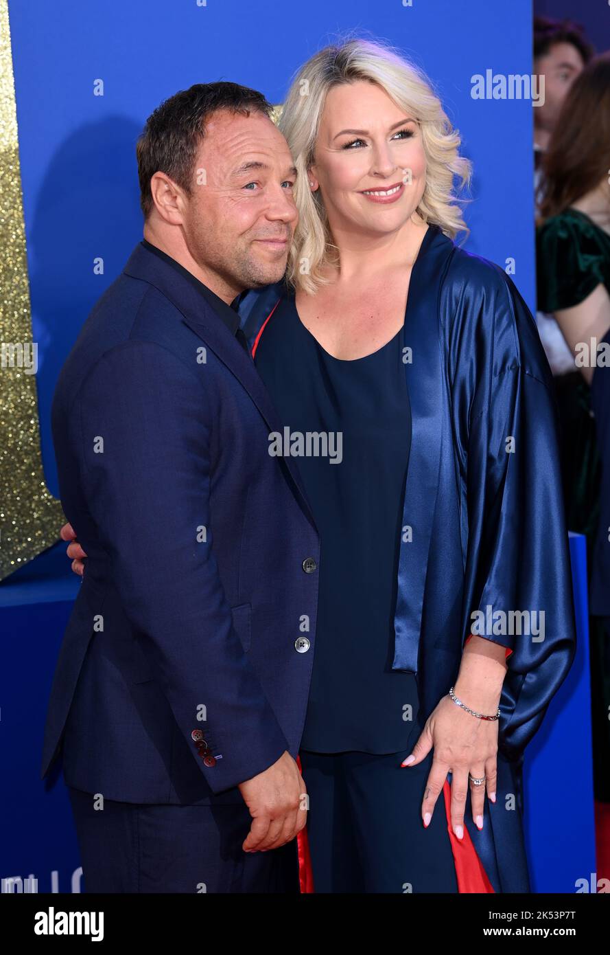 October 5th, 2022. London, UK. Stephen Graham and his wife Hannah ...