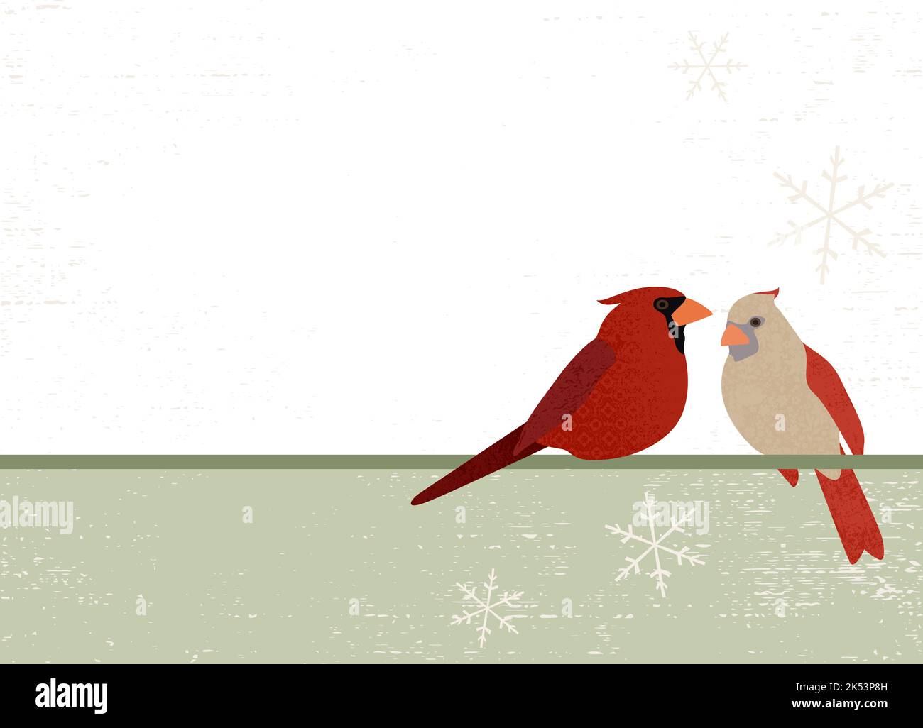 Male and female cardinals hi-res stock photography and images - Alamy