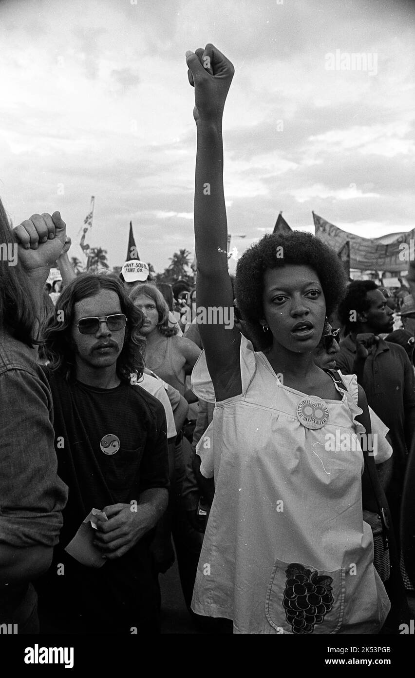 Miami usa 1972 Black and White Stock Photos & Images - Alamy