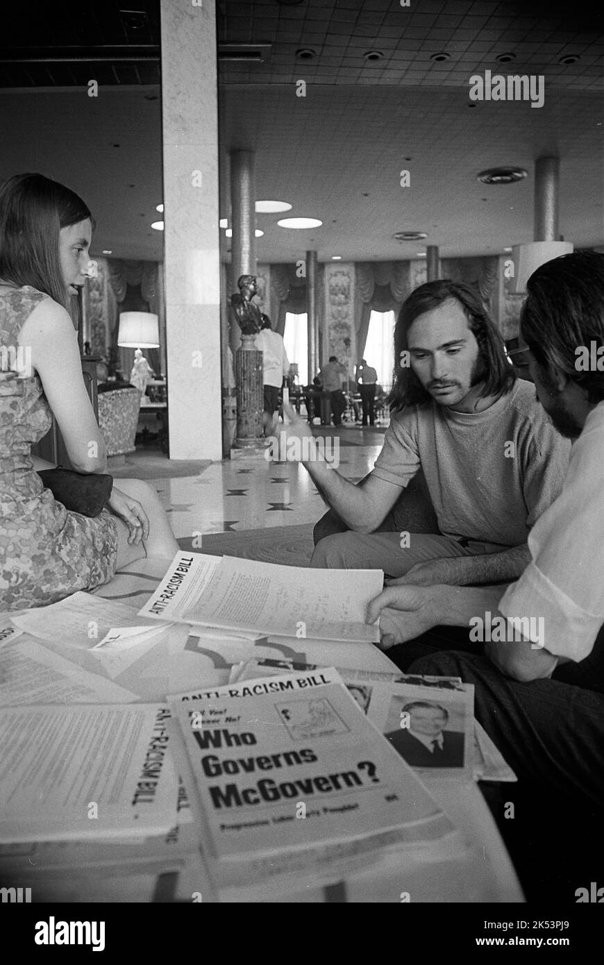 1972 Democratic Convention, Miami, U.S.A Stock Photo - Alamy