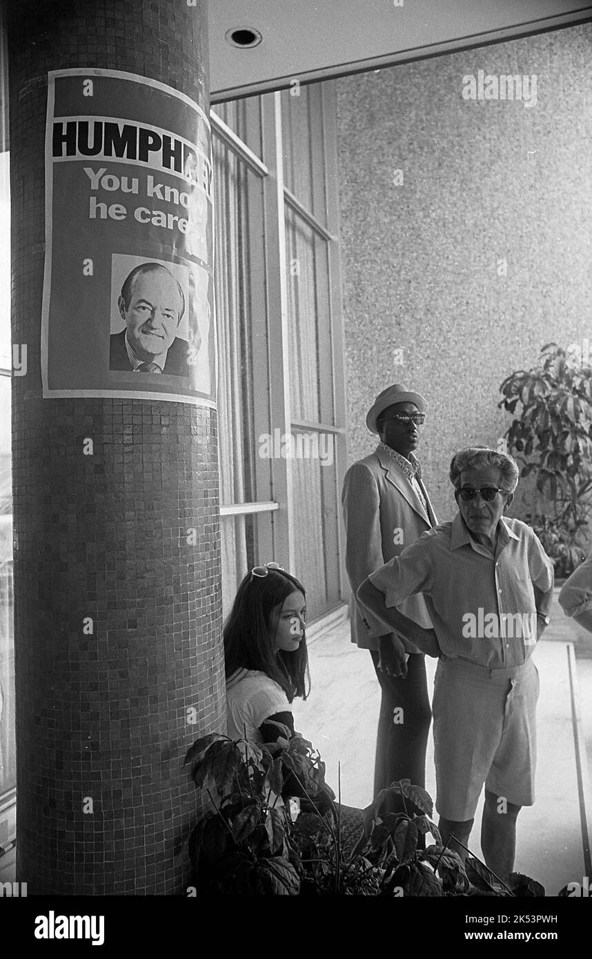 1972 Democratic Convention, Miami, U.S.A Stock Photo - Alamy