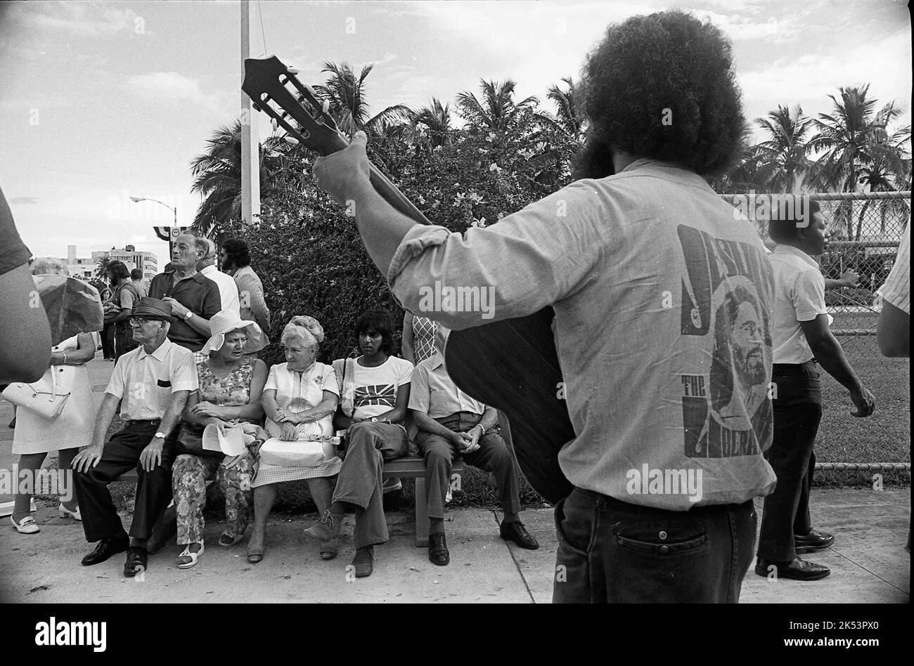 Miami usa 1972 Black and White Stock Photos & Images - Alamy