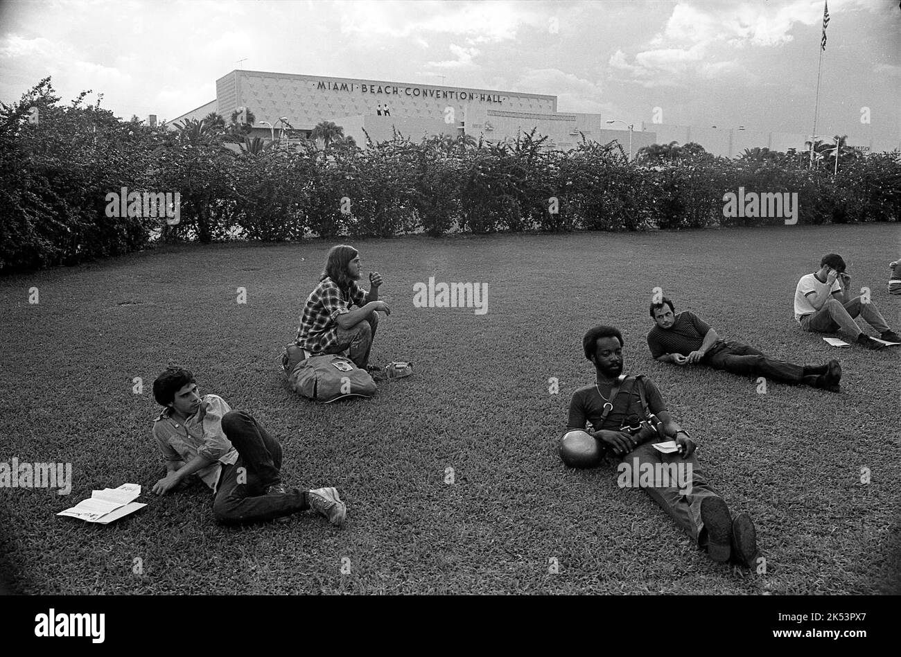 Miami usa 1972 Black and White Stock Photos & Images - Alamy