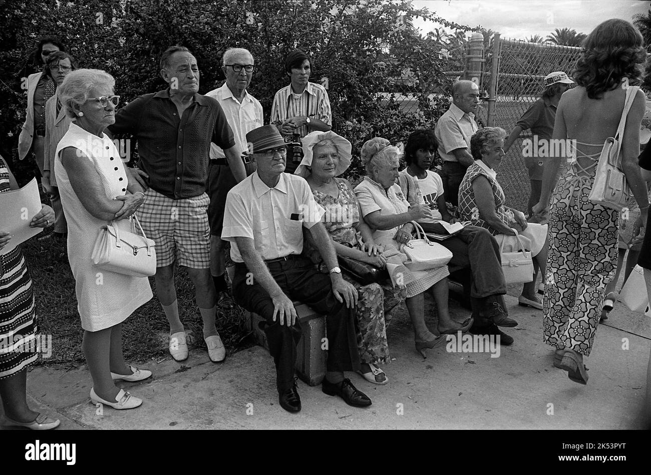 1972 Democratic Convention, Miami, U.S.A Stock Photo - Alamy