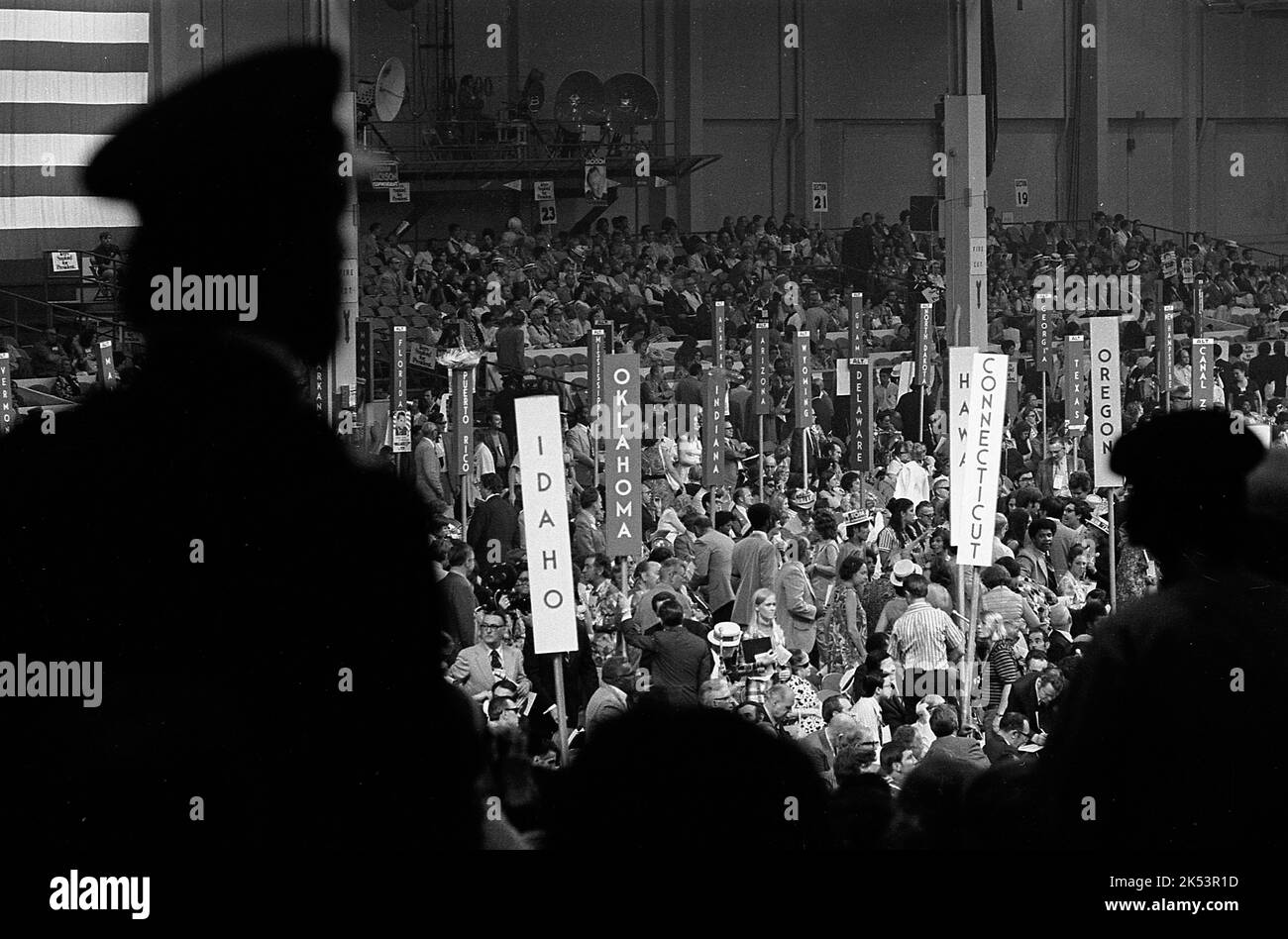 1972 Democratic Convention, Miami, U.S.A Stock Photo - Alamy