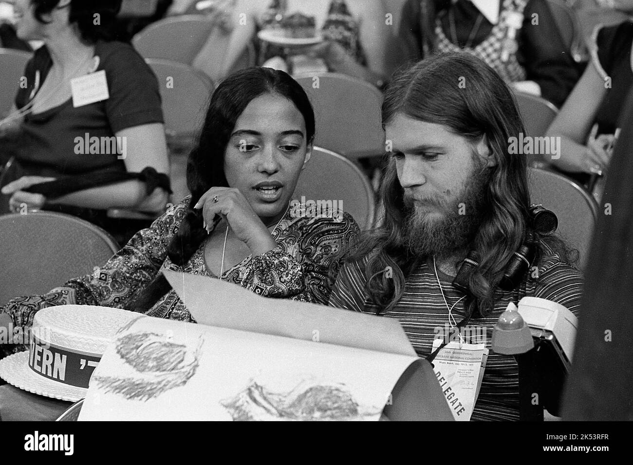 Miami usa 1972 Black and White Stock Photos & Images - Alamy