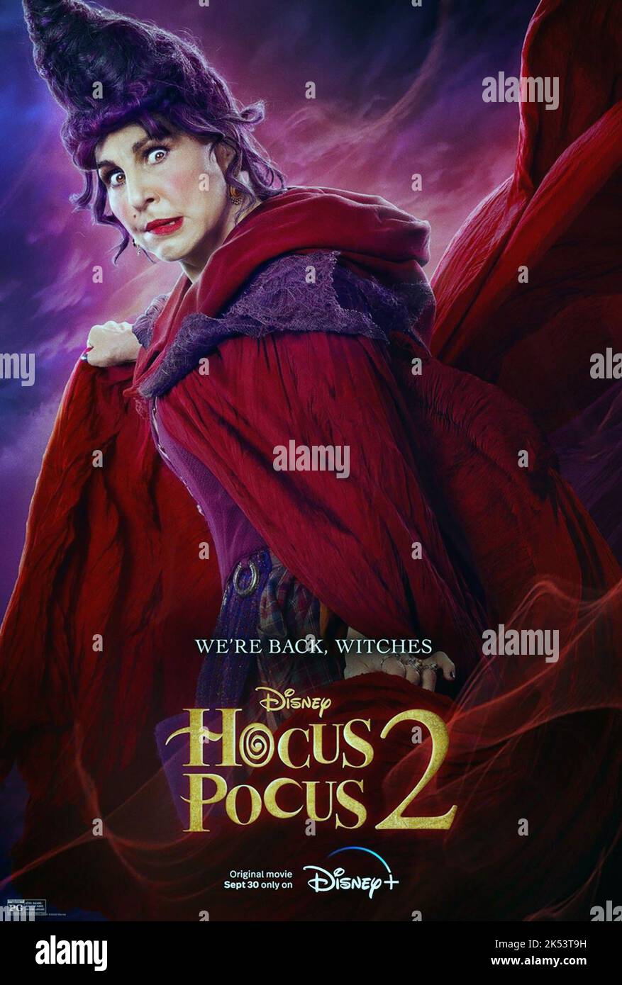 Hocus Pocus 2 Us Character Poster Kathy Najimy 2022 © Disney Courtesy Everett Collection