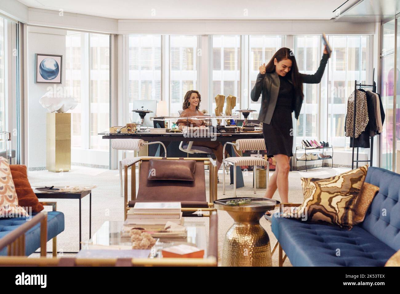 LUCKIEST GIRL ALIVE, from left: Jennifer Beals, Mila Kunis, 2022. ph ...