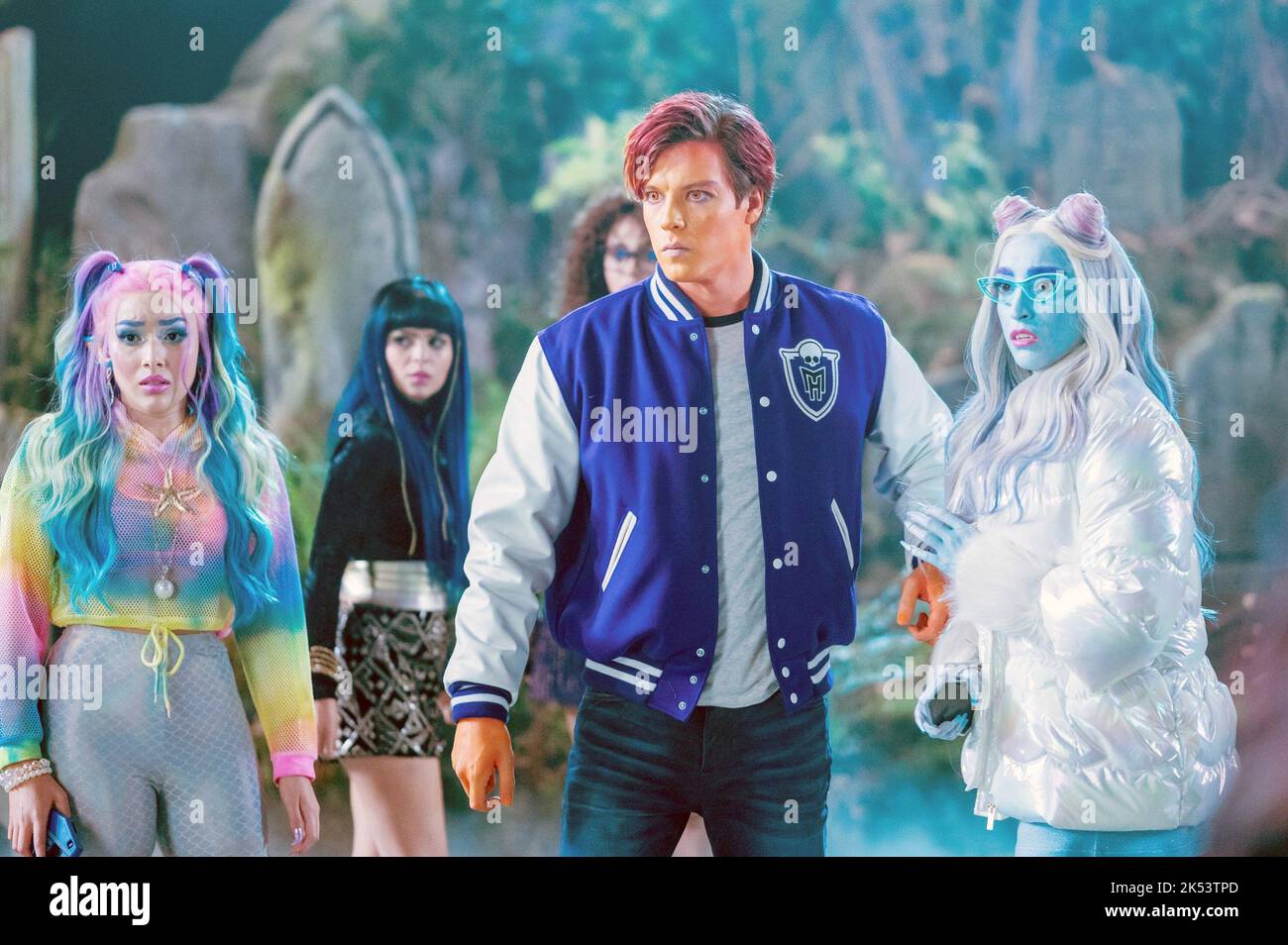 MONSTER HIGH: THE MOVIE, (aka MONSTER HIGH), from left: Lina Lecompte, Jy Prishkulnik, Justin ...