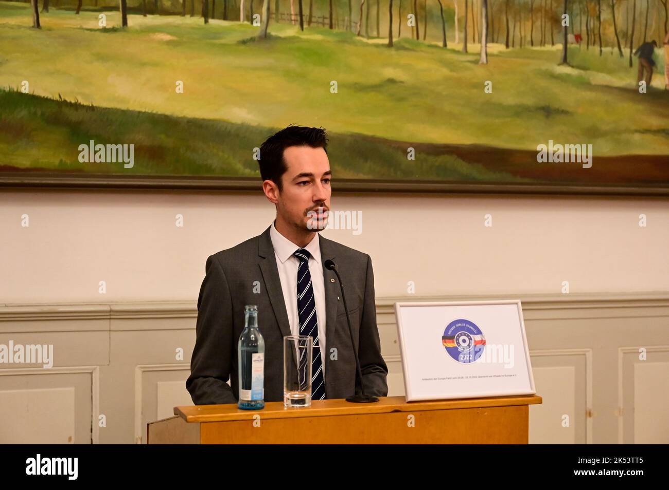 Im Bild: Christian Hoferer.Empfang des Bundeskongress der Paneuropa ...