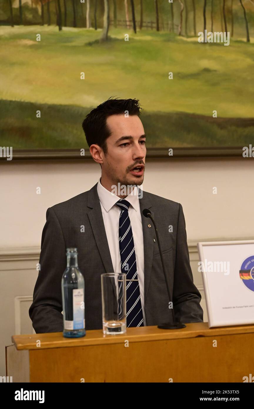 Im Bild: Christian Hoferer.Empfang des Bundeskongress der Paneuropa ...