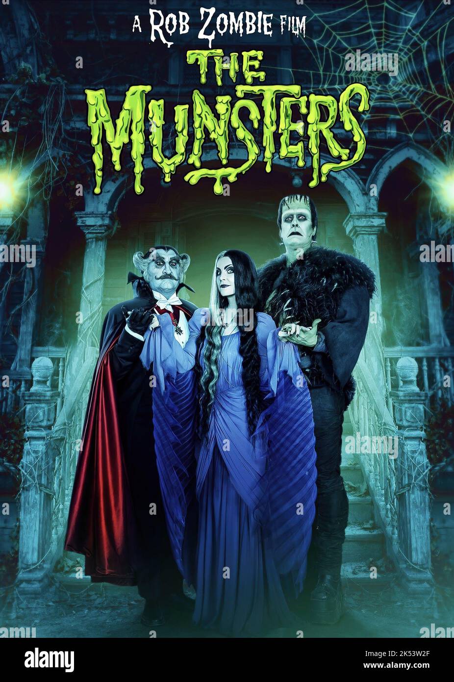 THE MUNSTERS, poster, from left: Daniel Roebuck, Sheri Moon Zombie ...