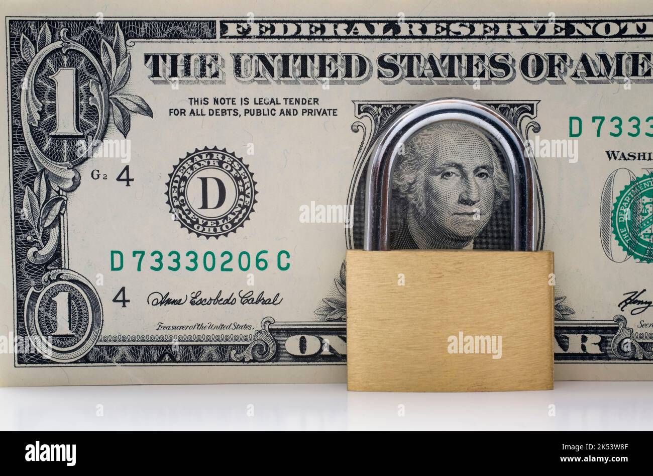 Negative money dollar bill cash hi-res stock photography and images - Alamy