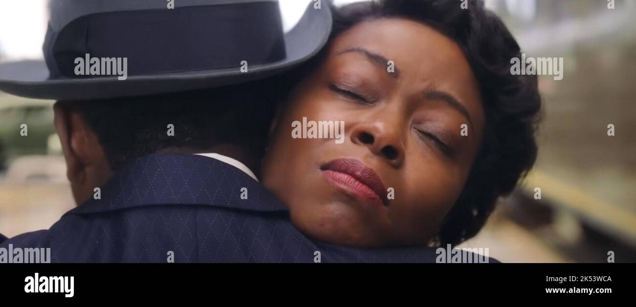 TILL, from left: Jalyn Hall as Emmett Till, Danielle Deadwyler as Mamie ...