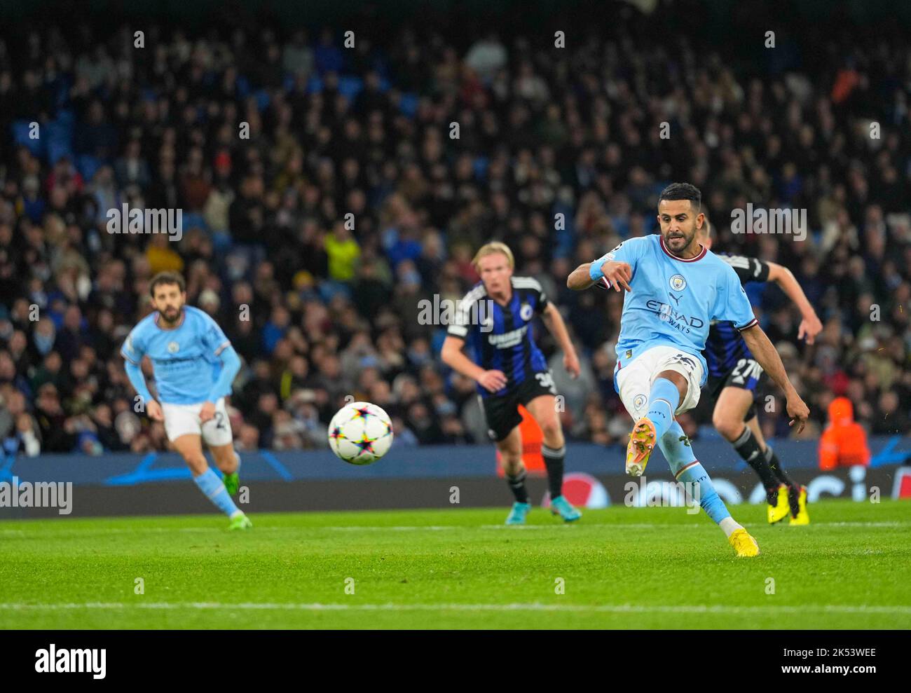 Riyad mahrez goal 2022 hi-res stock photography and images - Alamy