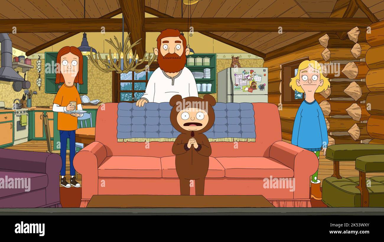 THE GREAT NORTH, from left: Ham Tobin (voice: Paul Rust), Moon Tobin ...