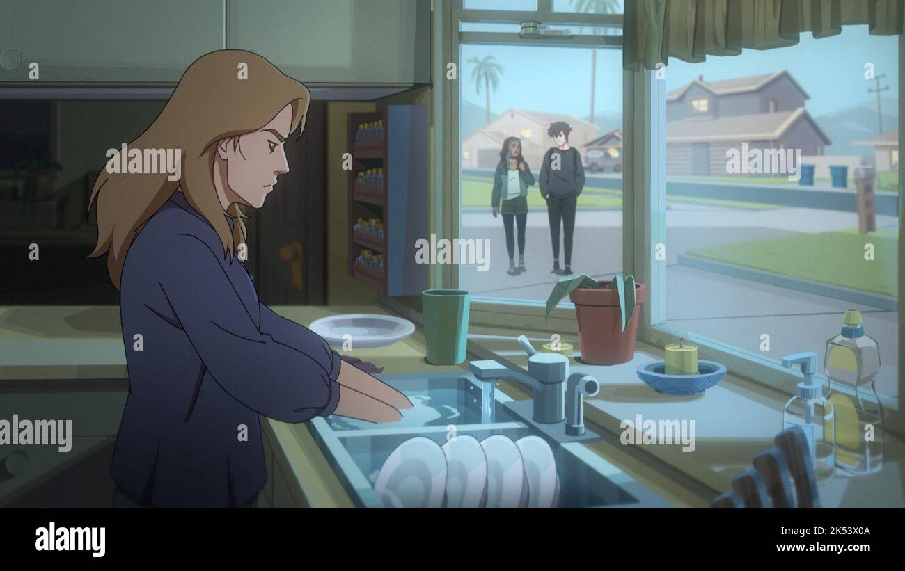 PANTHEON, from left: Renee (voice: Taylor Schilling), Hannah (voice ...