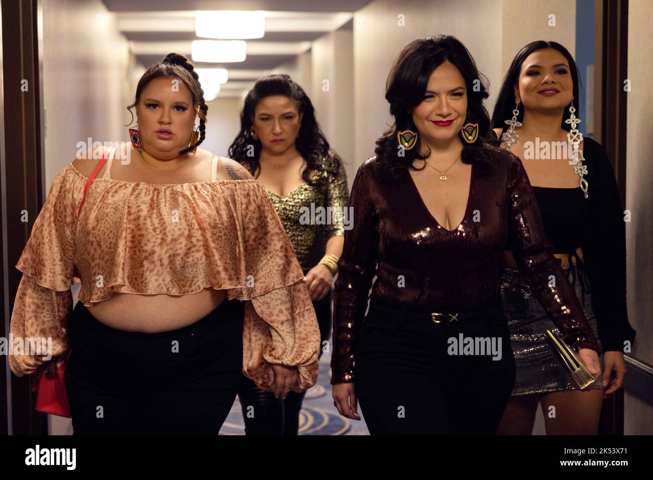 RESERVATION DOGS, from left: Jana Schmieding, Tamara Podemski, Sarah ...