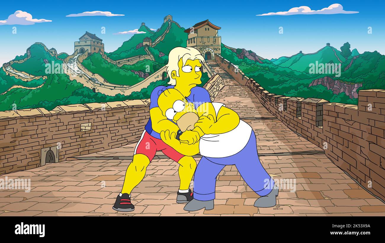 THE SIMPSONS, right: Homer Simpson (voice: Dan Castellaneta), One Angry ...