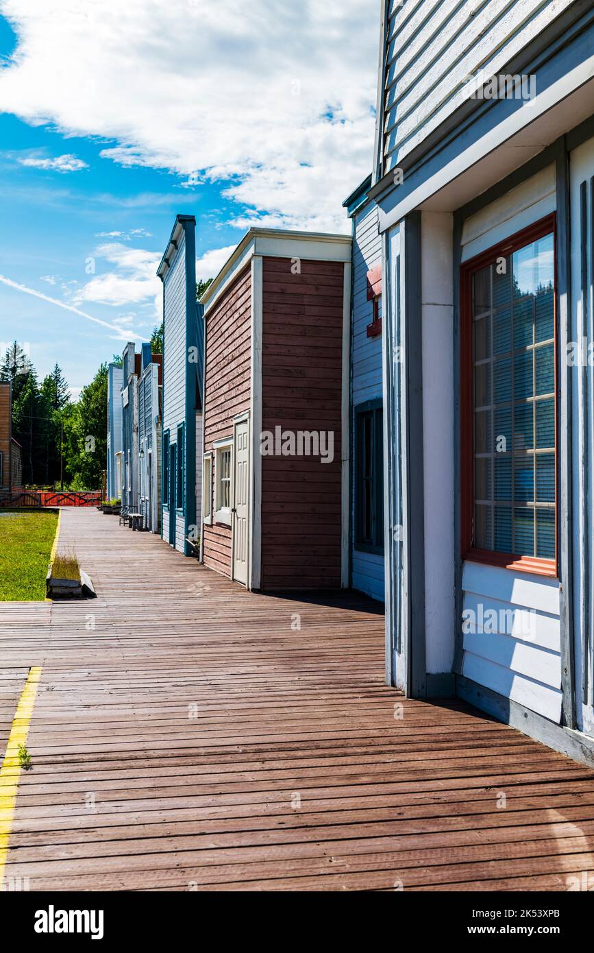Dalton City; Haines; Alaska; USA. Walt Disney built movie set for ... Dalton City; Haines; Alaska; USA. Walt Disney built movie set for ...