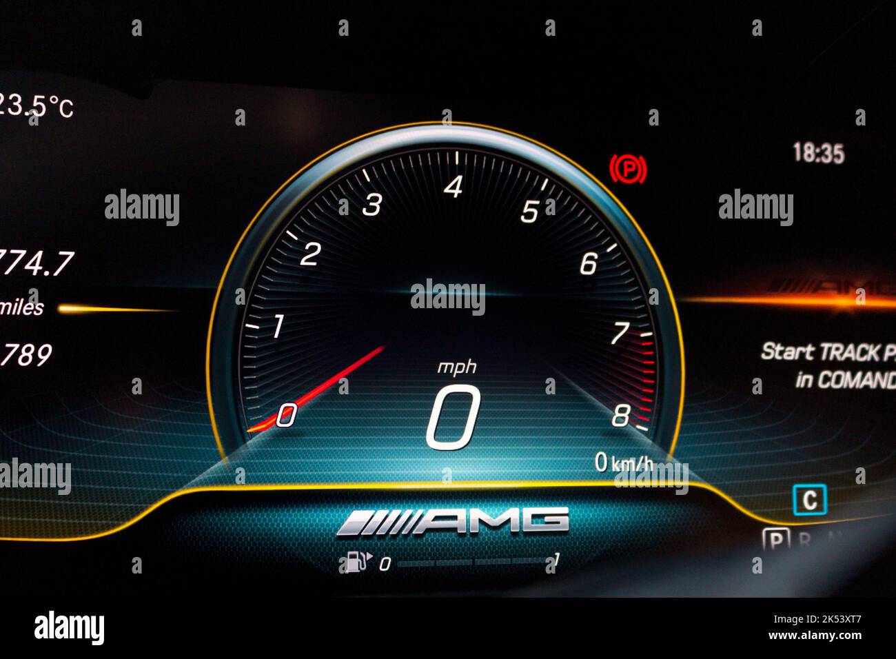 A 2021 Mercedes Benz AMG GTR PRO With Digital Dashboard AMG Logo AMG ...