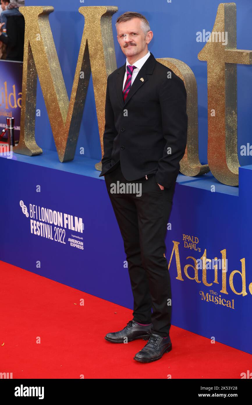 Ben Roberts attends the World Premiere of Roald Dahl’s Matilda The ...