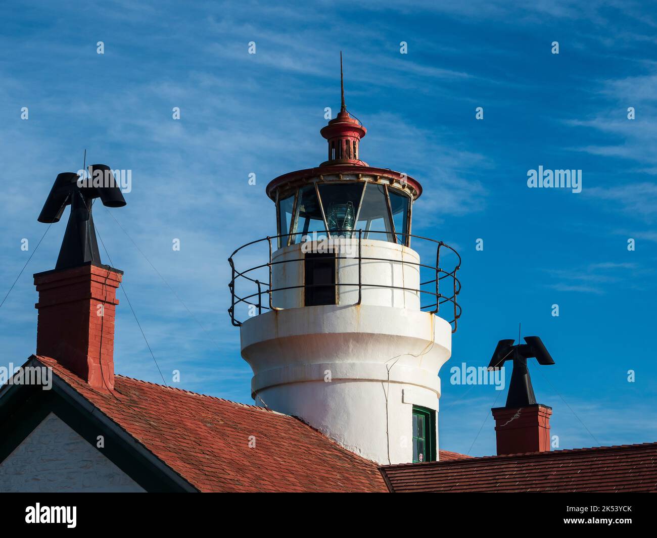 Battery Point Lighthouse, Crescent City, California Stock Photo - Alamy