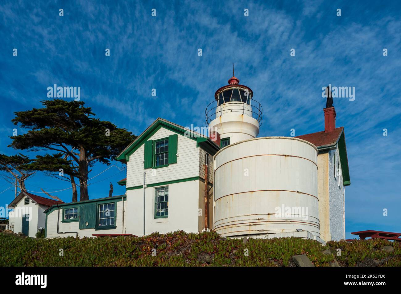 Battery Point Lighthouse, Crescent City, California Stock Photo - Alamy