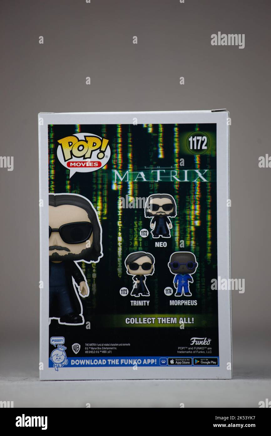 The Funko Pop Vinyl Figure Hip Hop Toy Collectibles Matrix Neo Stock ...