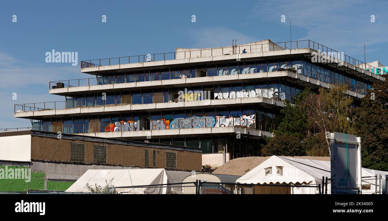 Cologne, Germany - October 04, 2022: old siemens ag building in ...