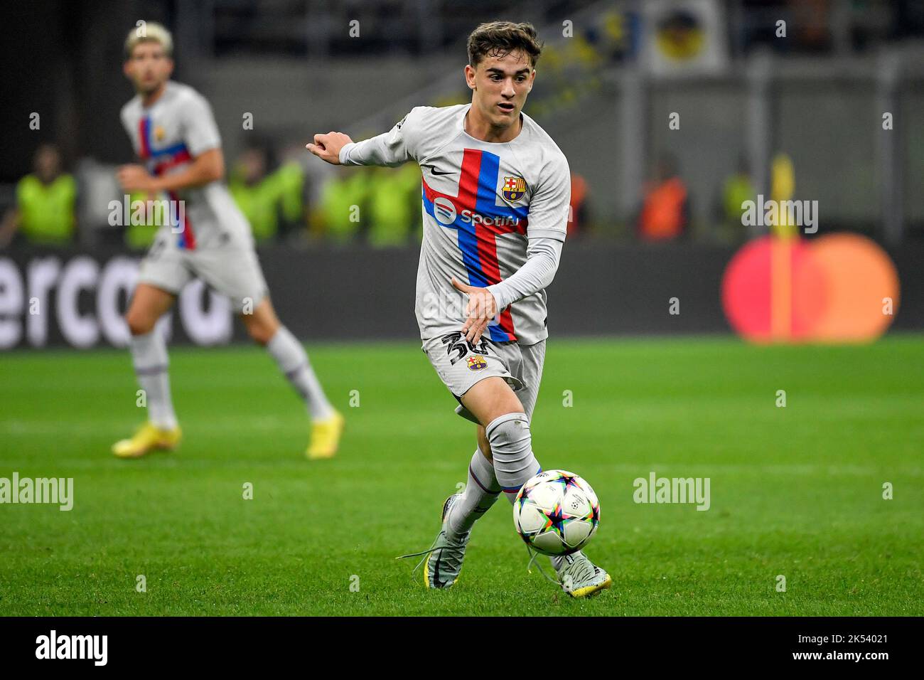 Pablo Martin Paez Gavira aka Gavi of Barcelona in action during the ...