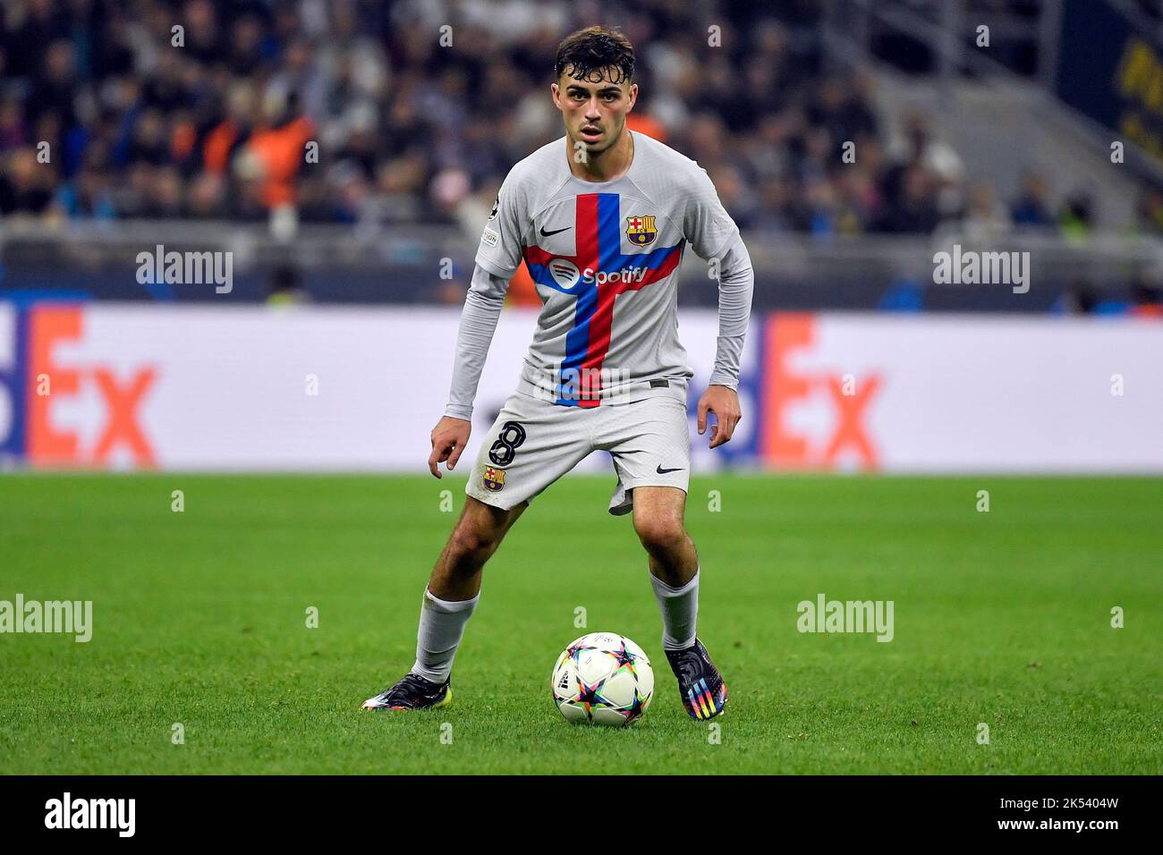 Pedro Gonzalez Lopez aka Pedri of Barcelona in action during the ...