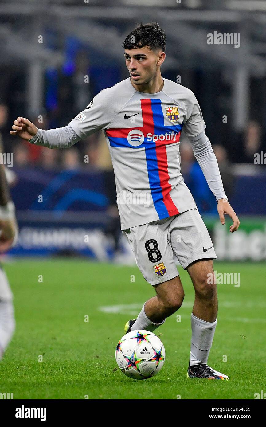 Pedro Gonzalez Lopez aka Pedri of Barcelona in action during the ...