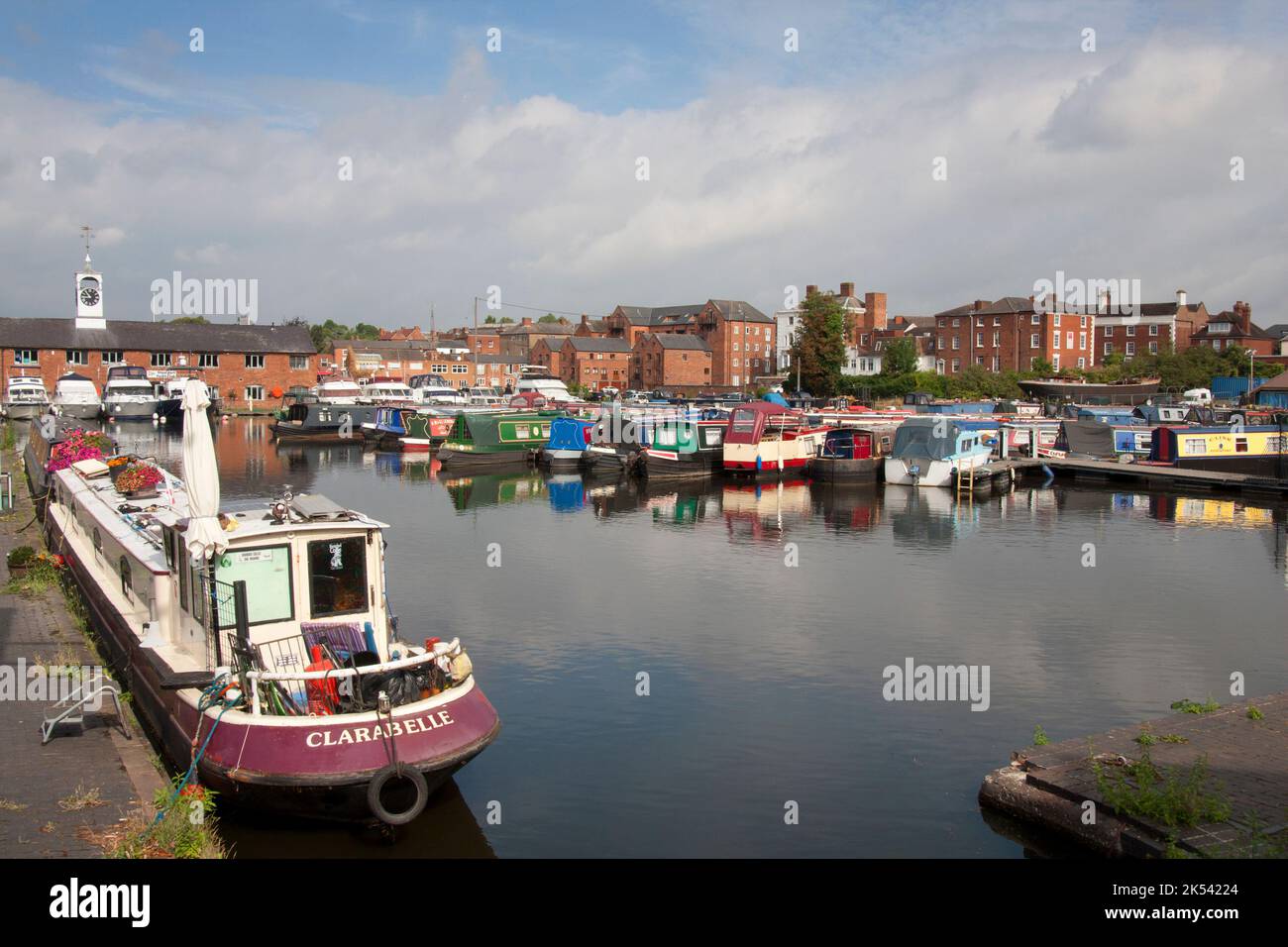 Stourport on Severn canal wharf, canal basin, Stourport Ring ...
