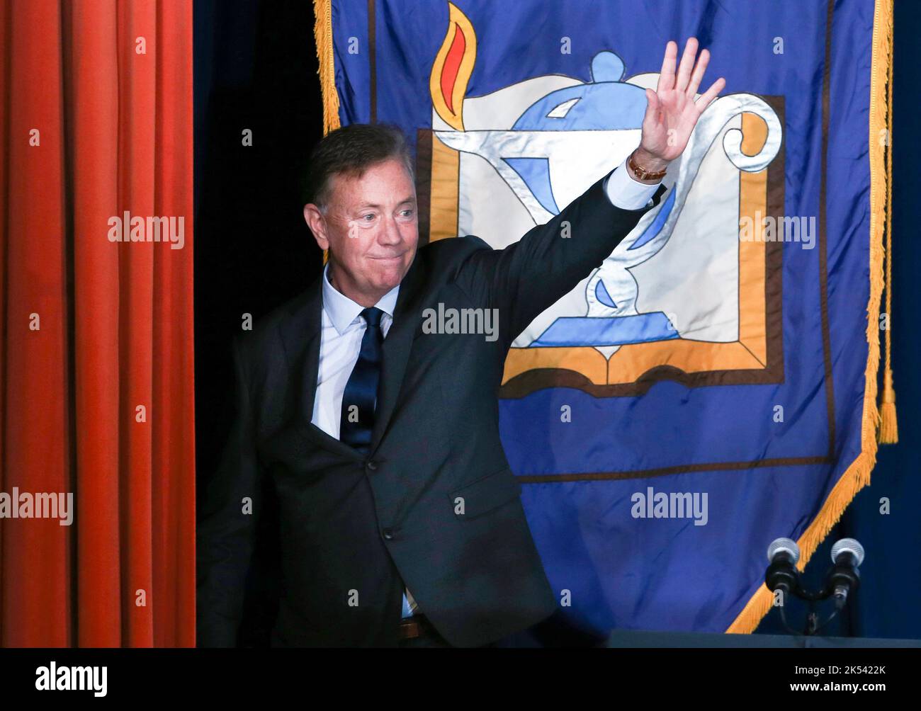 New Britain, Connecticut, USA. 5th Oct, 2022. Connecticut Governor NED ...