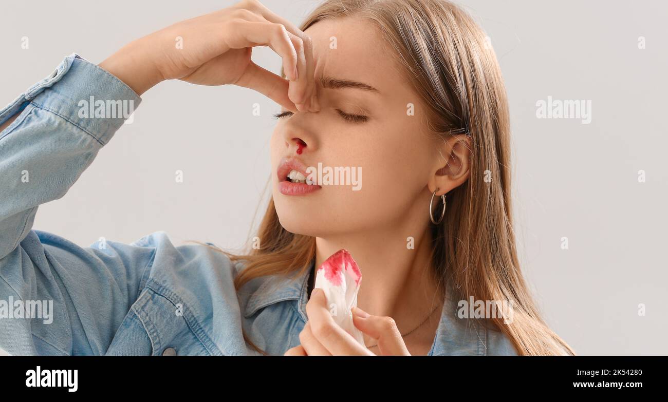 Epistaxis hi-res stock photography and images - Alamy