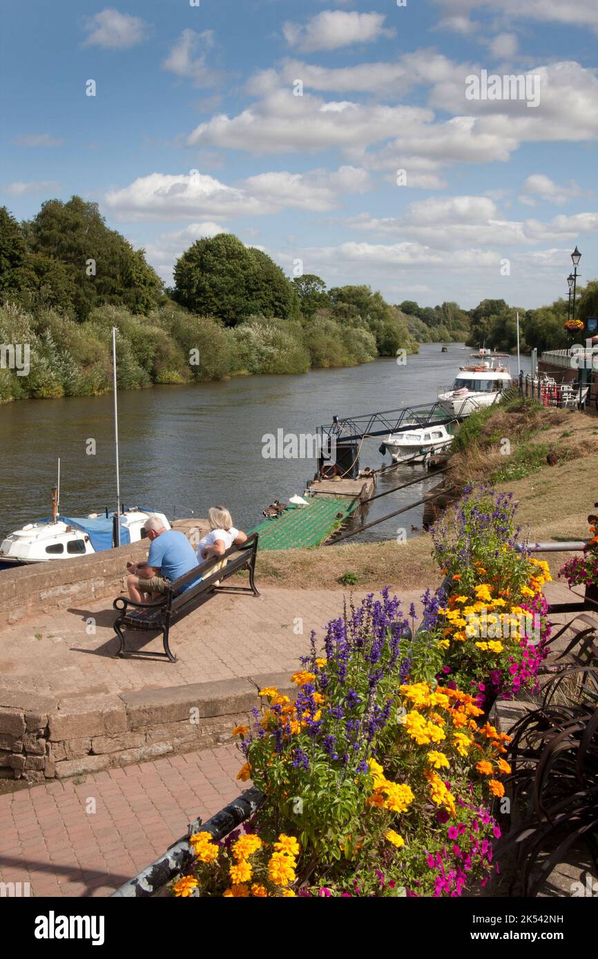 Upton on Severn, Malvern Hills, Worcestershire, England Stock Photo - Alamy