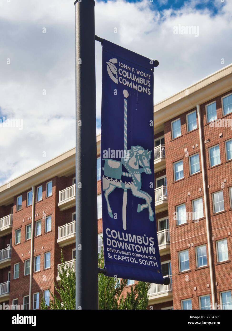 Columbus Commons in downtown Columbus Ohio USA Stock Photo - Alamy