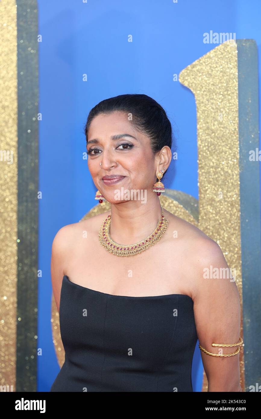 Shidhu Vee attends the World Premiere of Roald Dahl’s Matilda The ...